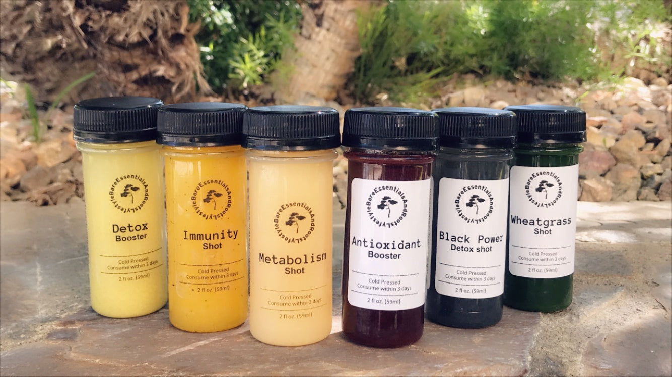 Wellness Shots - 2oz – Bare Essentials and Roots Lyfestyle